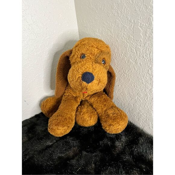 No Brand | Toys | Vintage Animal Fair Dark Brown Dog Plush Stuffed ...